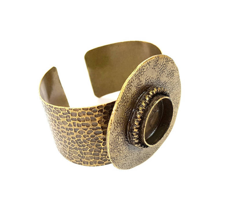 Antique Bronze Bracelet Blanks Bangle Blanks Cuff Blanks Adjustable Br ...