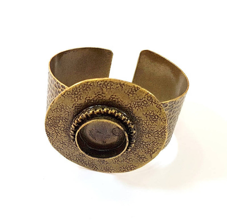 Antique Bronze Bracelet Blanks Bangle Blanks Cuff Blanks Adjustable Br ...